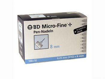 BD Micro-Fine Pen Needle 31 G x 8mm , Apotheka [ ΙΑΤΡΙΚΑ - ΦΑΡΜΑΚΕΥΤΙΚΑ ...