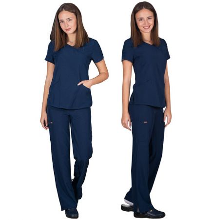 ALEZI Ιατρική Στολή Σετ Γυναικείo Stretch Σκούρο Μπλε - XXL , Apotheka ...