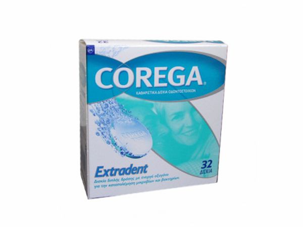 COREGA Extradent καθαριστικά δισκία οδοντοστοιχιών , Apotheka [ ΙΑΤΡΙΚΑ ...