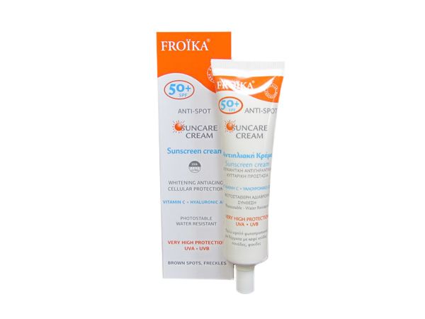 FROIKA Suncare Cream Anti-spot SPF50+ (30ml) , Apotheka [ ΙΑΤΡΙΚΑ ...