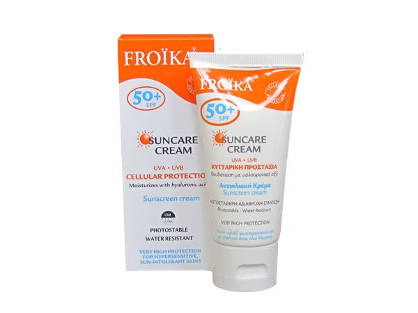 FROIKA Suncare Cream SPF50+ 50ml , Apotheka [ ΙΑΤΡΙΚΑ - ΦΑΡΜΑΚΕΥΤΙΚΑ ...